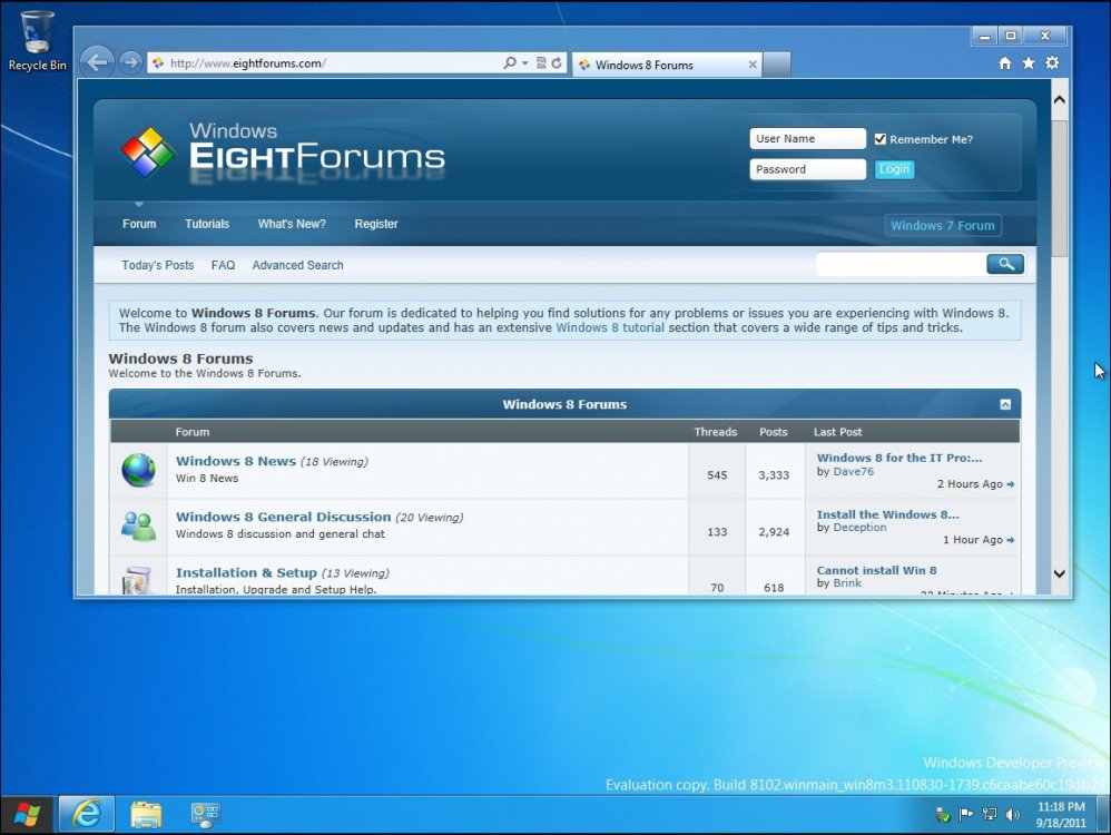 Internet Explorer Modern - View Webpage in Desktop IE | Windows 8 Help ...