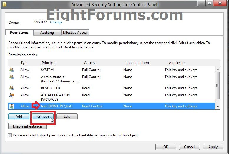 Permissions - Allow or Deny Access to Users and Groups in Windows 8 | Windows 8 Help Forums