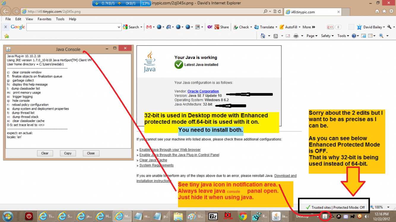 java not working windows 8 | Windows 8 Help Forums