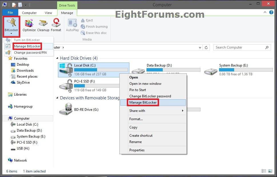 Bitlocker Startup Key Copy For Os Drive In Windows 8 Windows 8 Help Forums