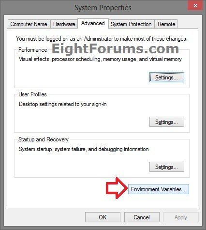 Temporary Files Folder - Change Location in Windows | Windows 8 Help Forums