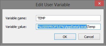 Temporary Files Folder - Change Location in Windows | Windows 8 Help Forums