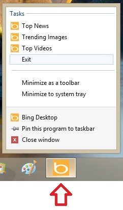 Bing Desktop - Enable or Disable to Run at Windows Startup | Windows 8 ...
