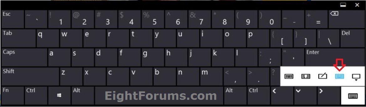 Touch Keyboard - Add Standard Keyboard Layout in Windows 8 | Windows 8 ...