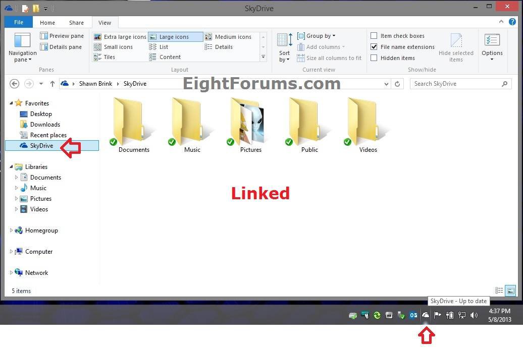 OneDrive Desktop App - Unlink OneDrive on your Windows PC | Windows 8 ...