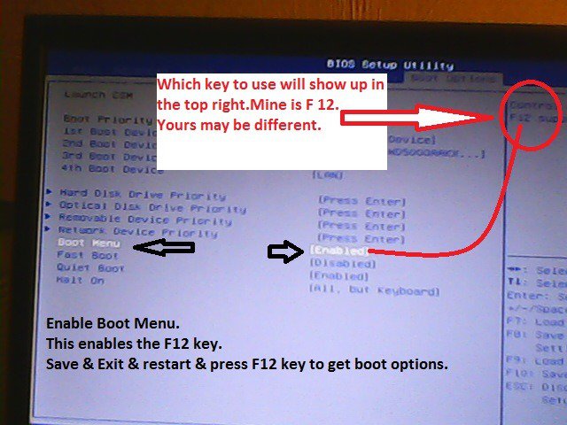 Lost my BIOS key | Windows 8 Help Forums