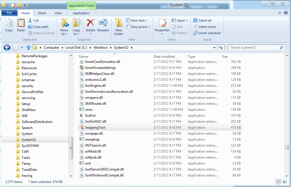 Solved - Snipping tool location | Windows 8 Help Forums