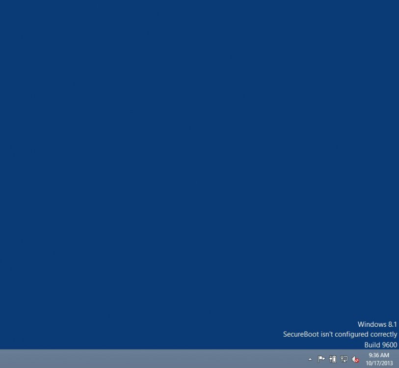 Watermark won't go away on Windows 8.1 upgrade | Windows 8 Help Forums