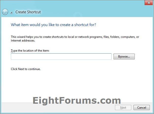 Personalize Modern UI Shortcut - Create in Windows 8.1 | Windows 8 Help ...