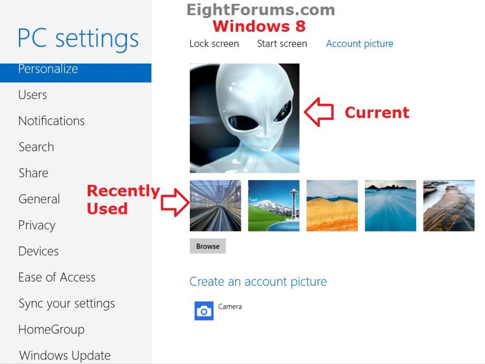 User Account Picture - Change in Windows 8 | Windows 8 Help Forums