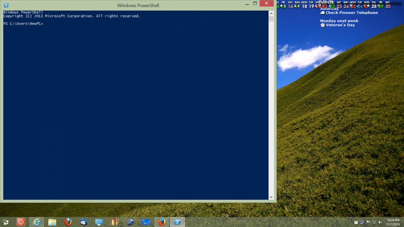 Solved - Powershell and Monitor as 125% or 150% | Windows 8 Help Forums