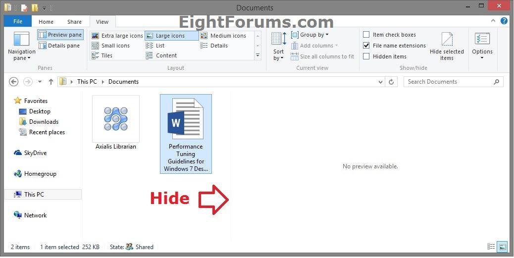 Preview Pane - Hide or Show Preview Handlers in Windows | Windows 8 ... Preview Pane - Hide or Show Preview Handlers in Windows | Windows 8 ...