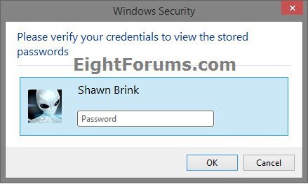 Internet Explorer 11 Stored Passwords - View and Remove | Windows 8 ...