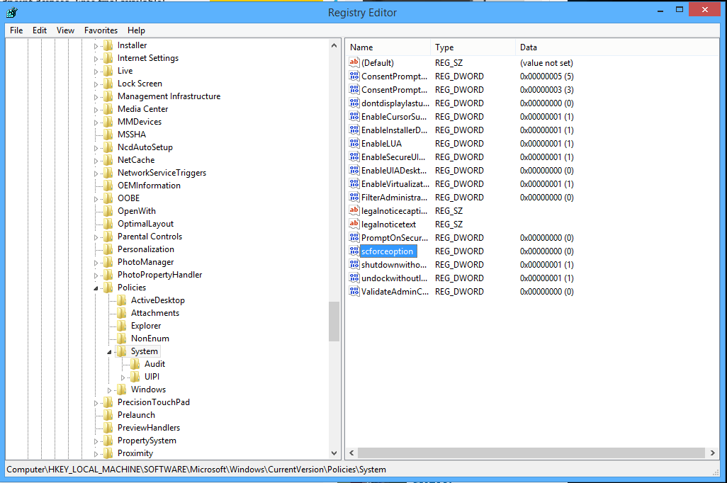 Solved - Insert a Smartcard option logon screen Remote Desktop ...
