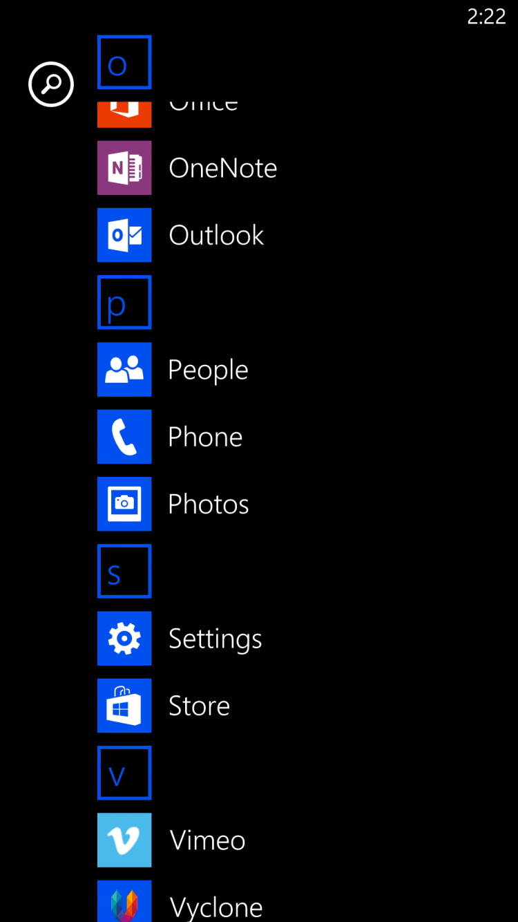 Windows Phone 8 App List - Open | Windows 8 Help Forums