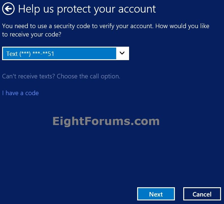 Microsoft Account - Verify in Windows 8.1 | Windows 8 Help Forums