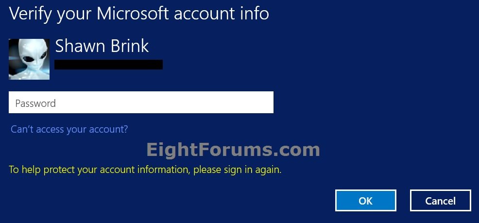 Microsoft Account - Verify in Windows 8.1 | Windows 8 Help Forums