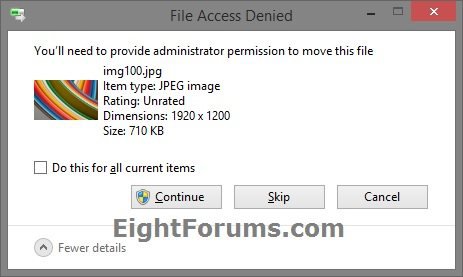 Do For All Dialog Checkbox - Check or Uncheck in Windows 8 | Windows 8 ...