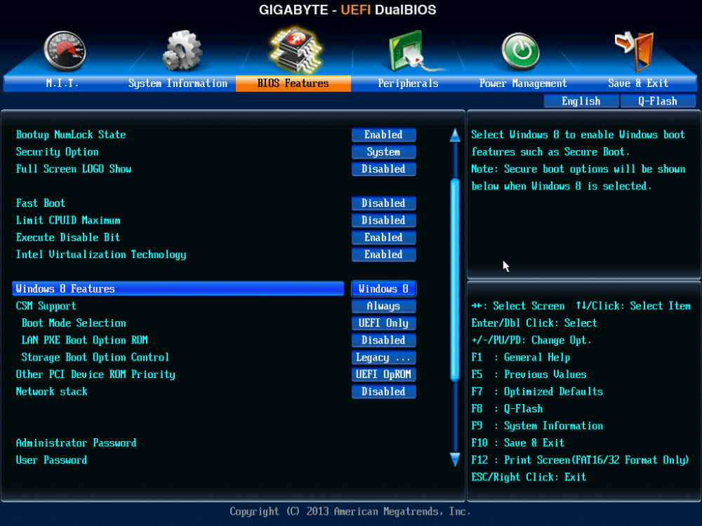 Solved - Confusing WHQL BIOS setting on GIGABYTE mainboards | Windows 8 ...