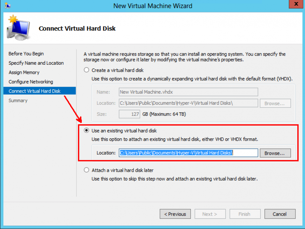 Solved - How to import a VHD file into Hyper-V | Windows 8 Help Forums