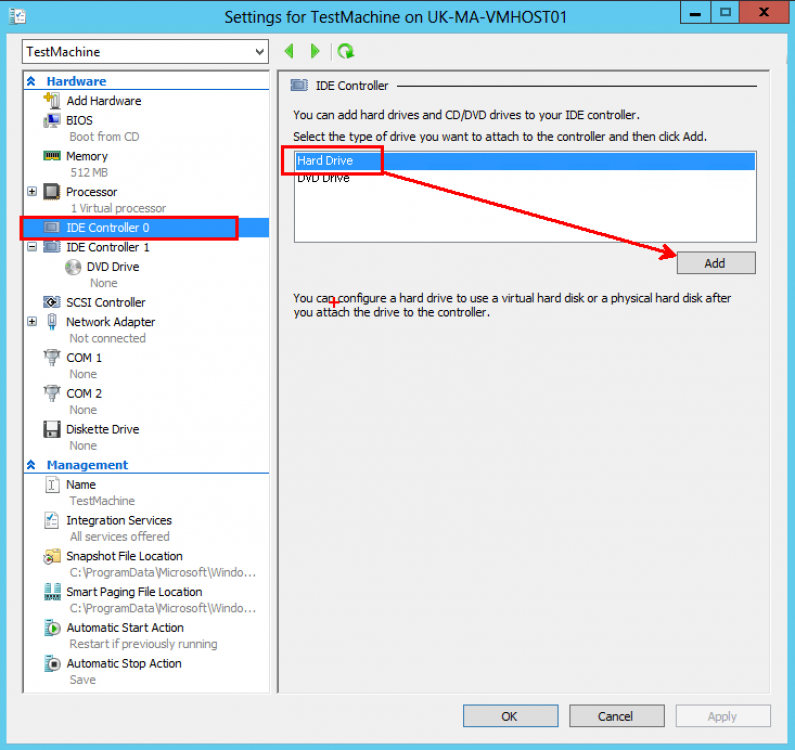 Solved - How to import a VHD file into Hyper-V | Windows 8 Help Forums