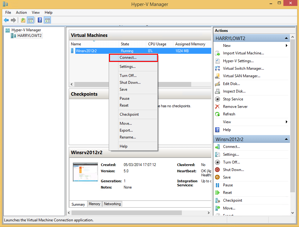 Hyper-V Enhanced Session Mode - Turn On or Off | Windows 8 Help Forums