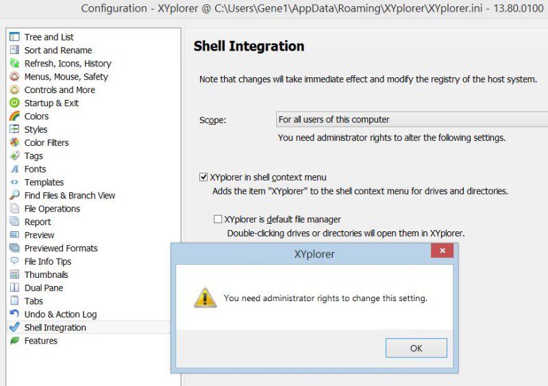 Administrator Rights error messages | Windows 8 Help Forums