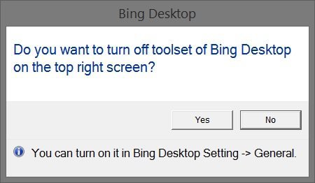 Bing Desktop Wallpaper Toolset - Turn On or Off in Windows | Windows 8 ...