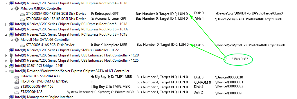 Solved - How to interpret device manager drive Location Information ...