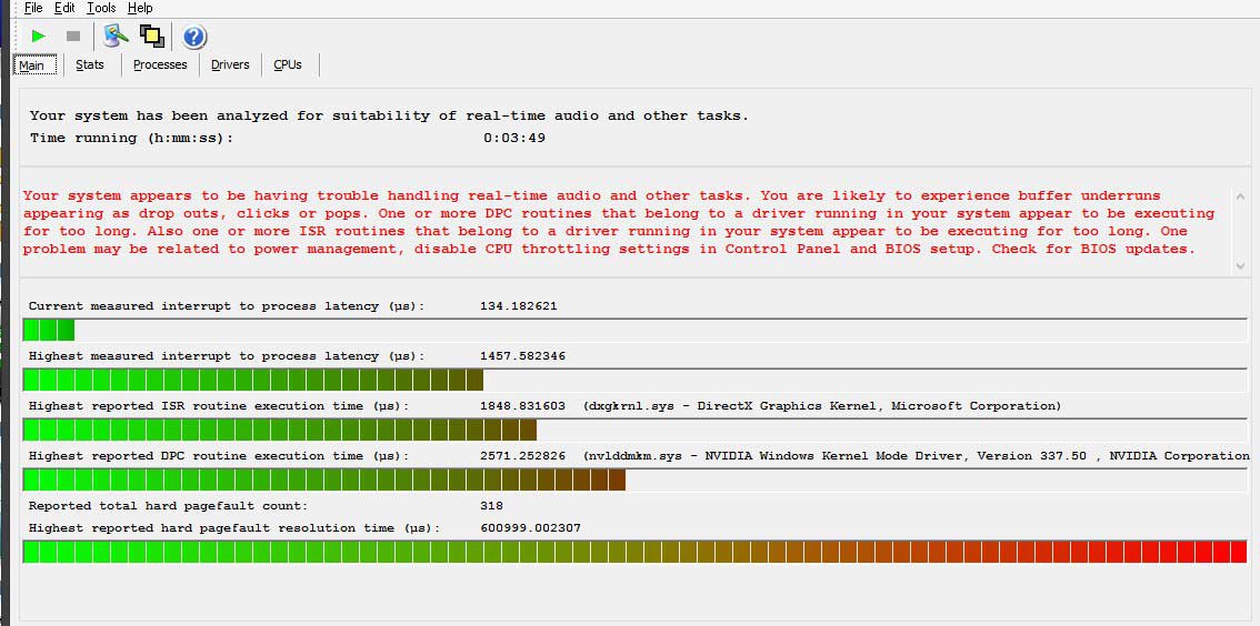 LatencyMon high latency sound card clipping. | Windows 8 Help Forums
