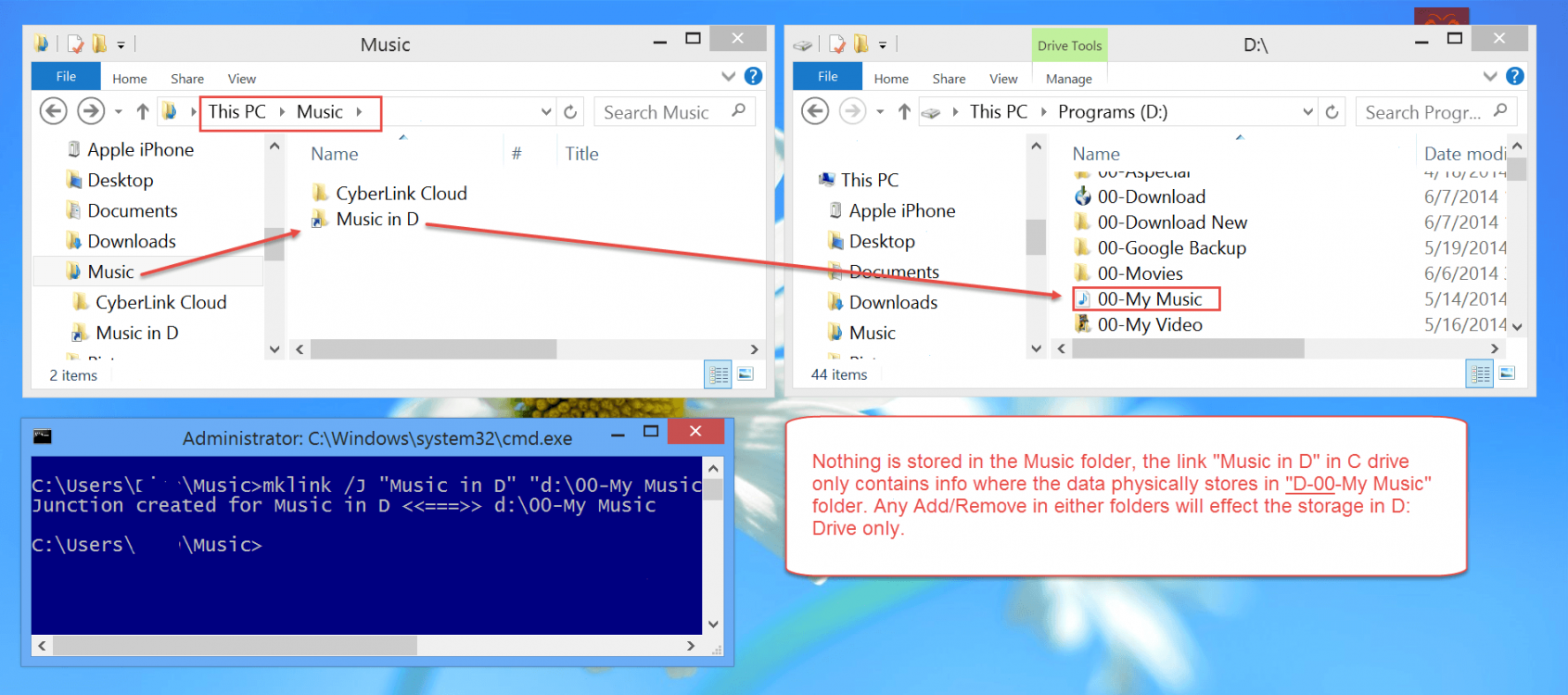 how does the MKLINK command work? | Windows 8 Help Forums