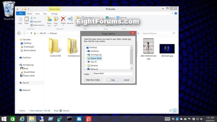 Browse For Folders Dialog Boxes - Reset Size in Windows | Windows 8 ...