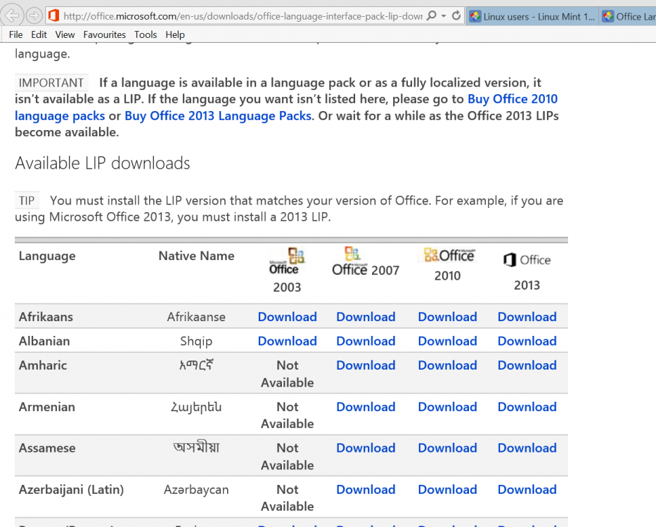 Office Language packs - FREE links still available | Windows 8 Help Forums