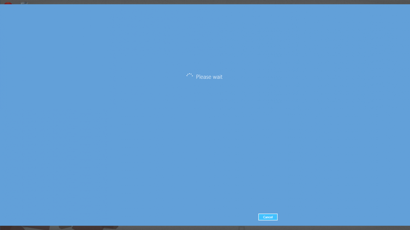 Solved - Short "Please wait" screen after bootup | Windows 8 Help Forums