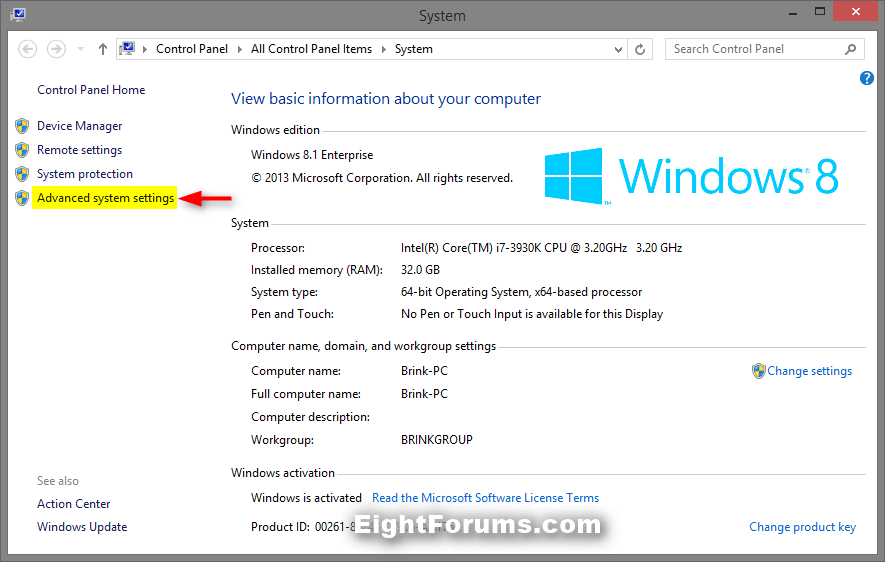 System Failure Automatic Restart Enable Or Disable Windows 8 Help Forums system-failure-automatic-restart-enable-or-disable-windows-8-help-forums