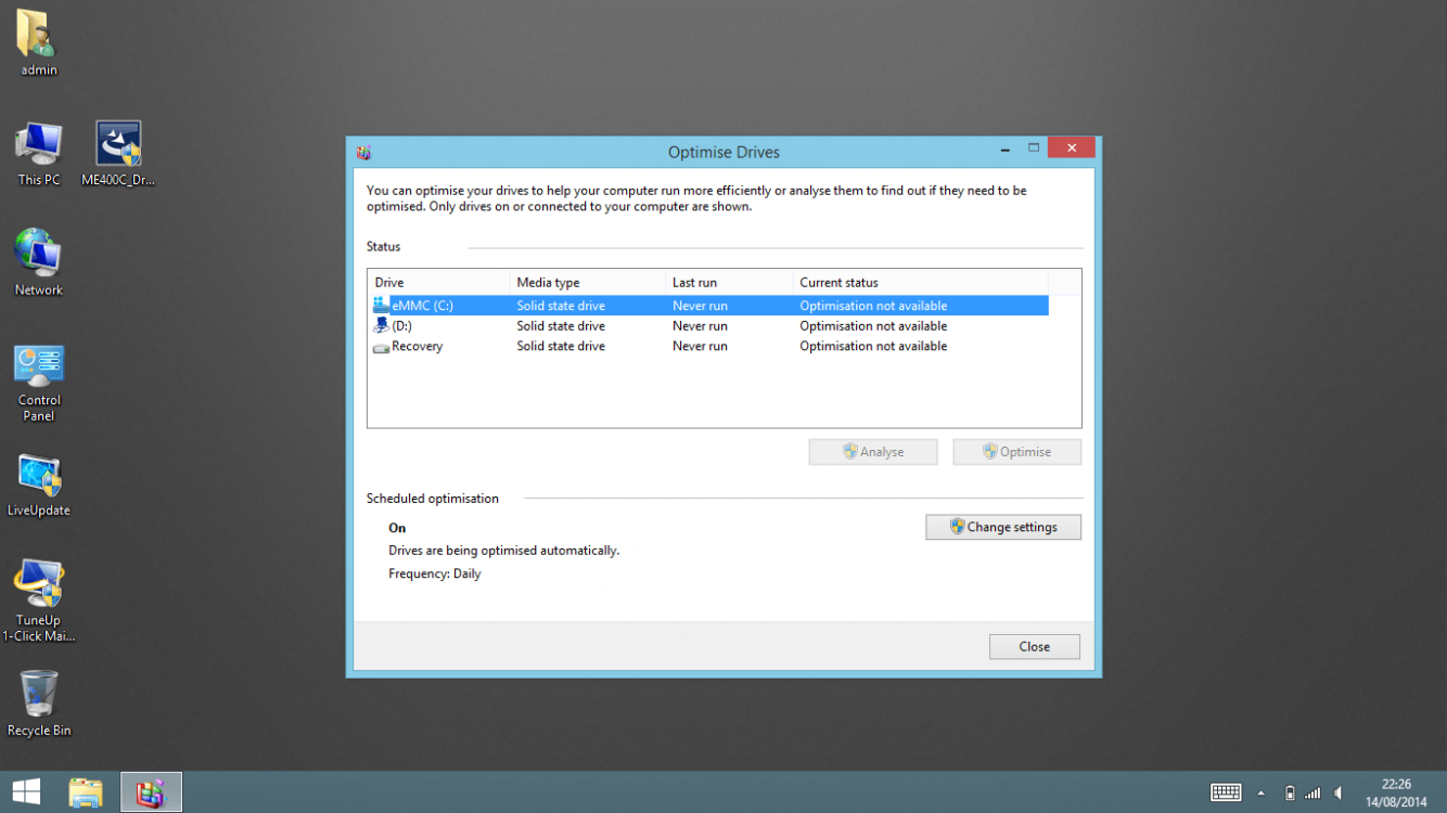 Windows 10 Defrag Optimization Not Available Websitelaneta