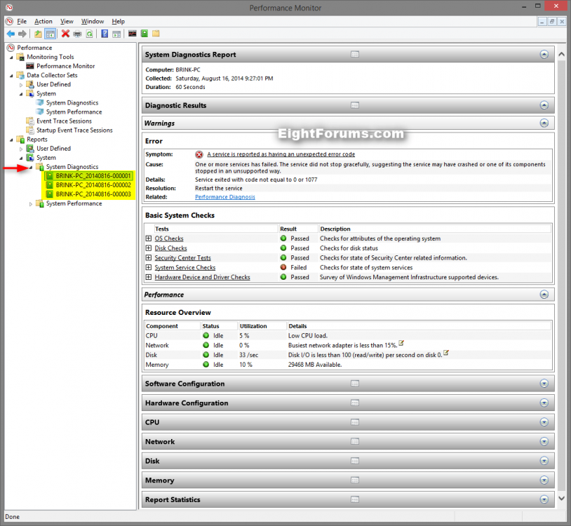 System Health Report - Generate and View in Windows 8.1 | Windows 8 ...