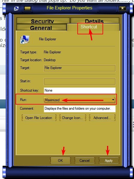 Windows Explorer/File Explorer Always Opens Minimized | Windows 8 Help Forums