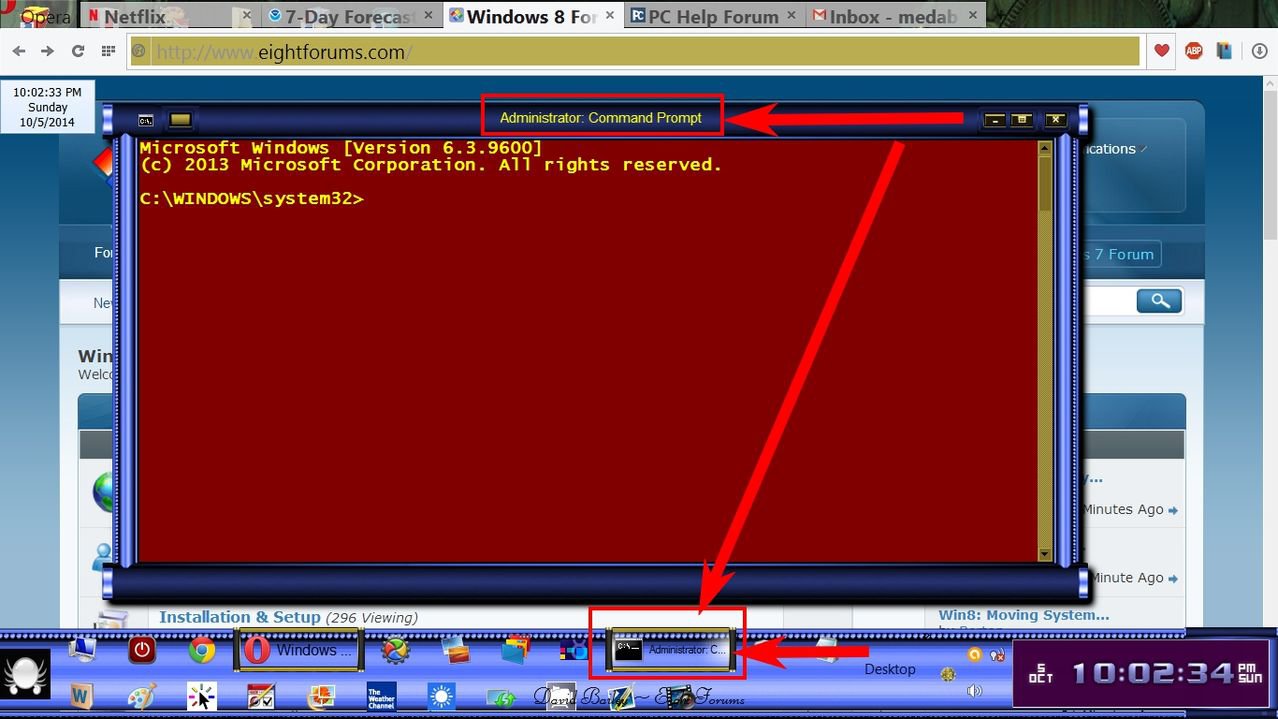 Solved - running CMD from C:\windows\system32 | Windows 8 Help Forums