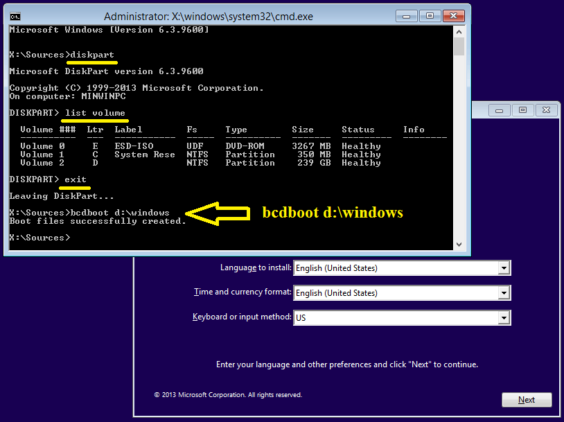 Solved - Boot error: Recover from invalid BCD (Help!) | Windows 8 Help ...