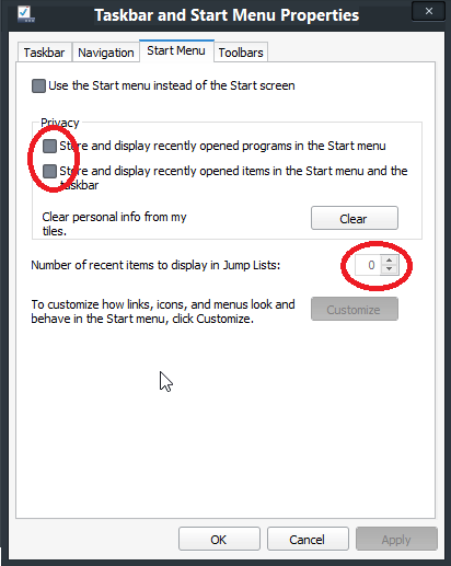 Solved - Removing program taskbar context menus | Windows 8 Help Forums Solved - Removing program taskbar context menus | Windows 8 Help Forums