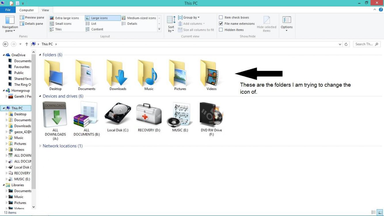 Solved - Default Icons | Windows 8 Help Forums