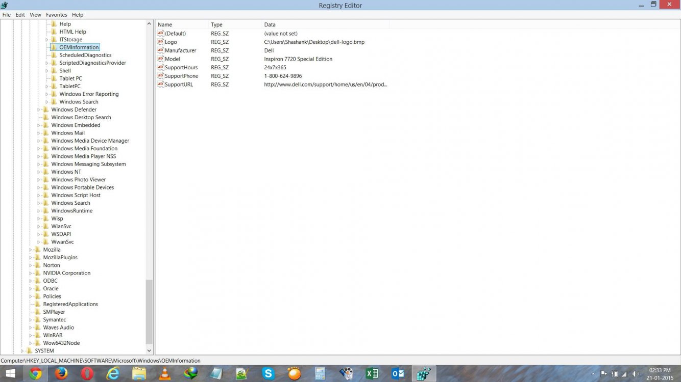 Windows 81 How To Add Custom Oem Information Windows 8 Help Forums
