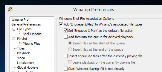 Solved - Winamp wont Enqueue and Play | Windows 8 Help Forums