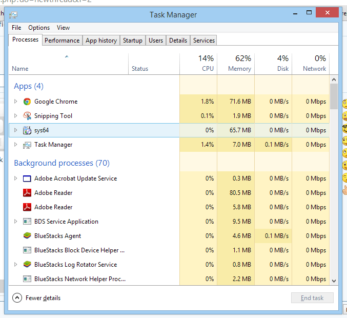 What is sys64 in Task Manager? | Windows 8 Help Forums