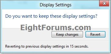 Second Screen - Duplicate, Extend, or Switch Display in Windows 8 ...