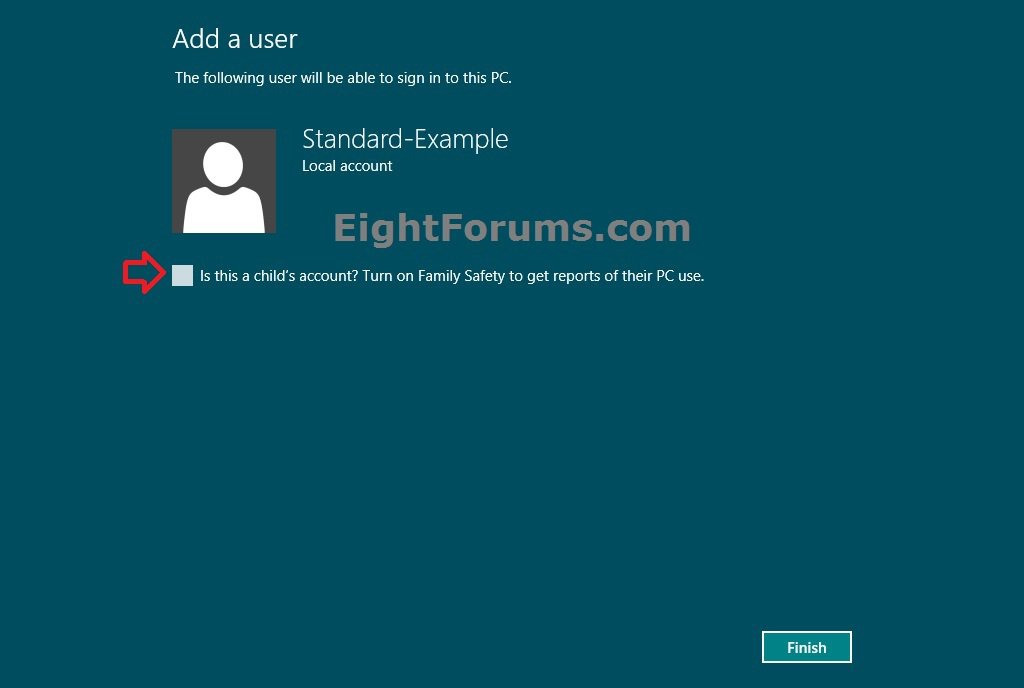 User Account - Add a New User in Windows 8 | Windows 8 Help Forums