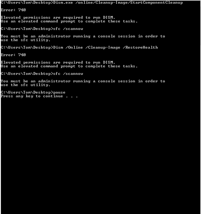 Solved - Can't install any programs- "Error writing to file C ...