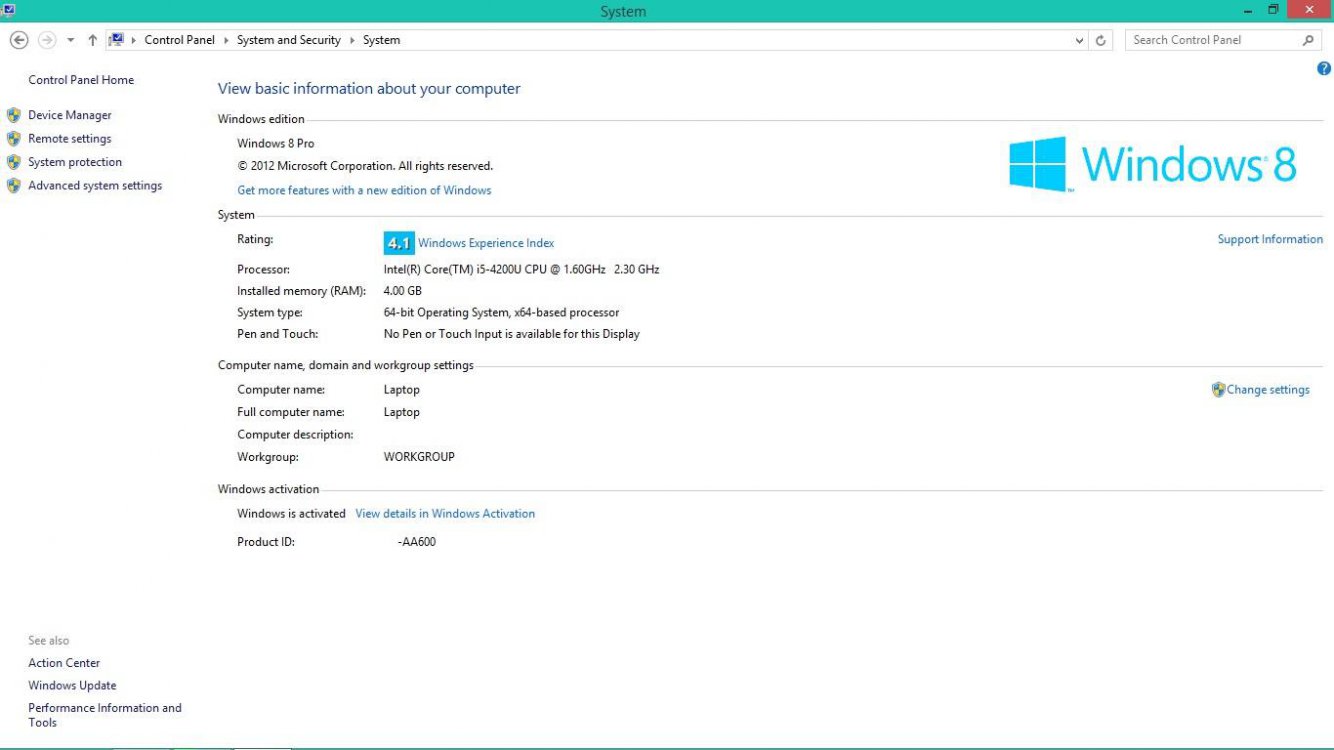 windows 8 pro installed but sticker windows 8 only | Windows 8 Help Forums