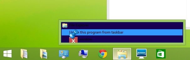 Solved - strange taskbar context menu icons bug | Windows 8 Help Forums